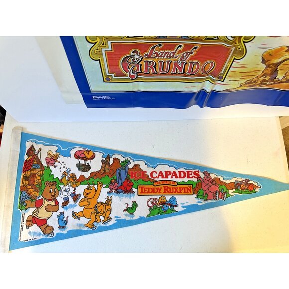 Worlds of Wonder | Toys | Teddy Ruxpin Works Original Box Map Book Tape ...